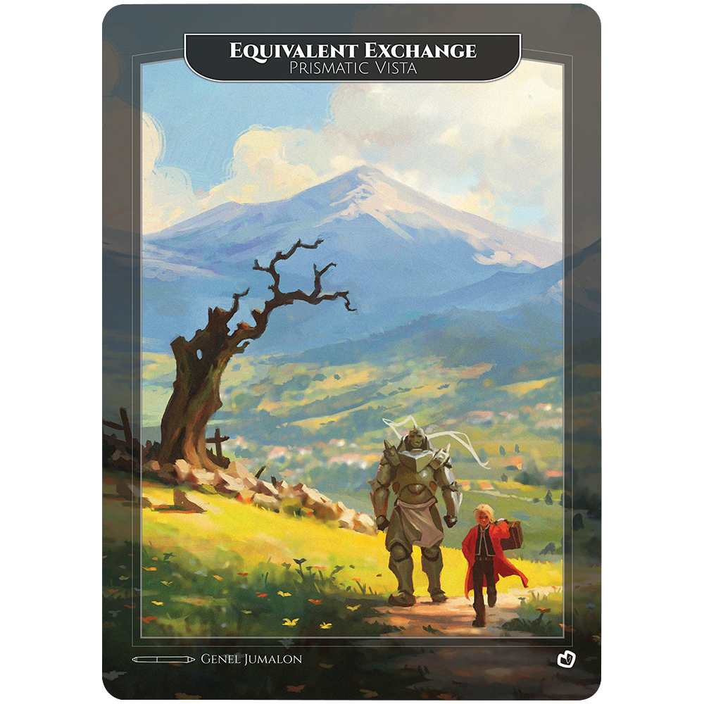 EQUIVALENT EXCHANGE | FOIL CARD – ShibeInk
