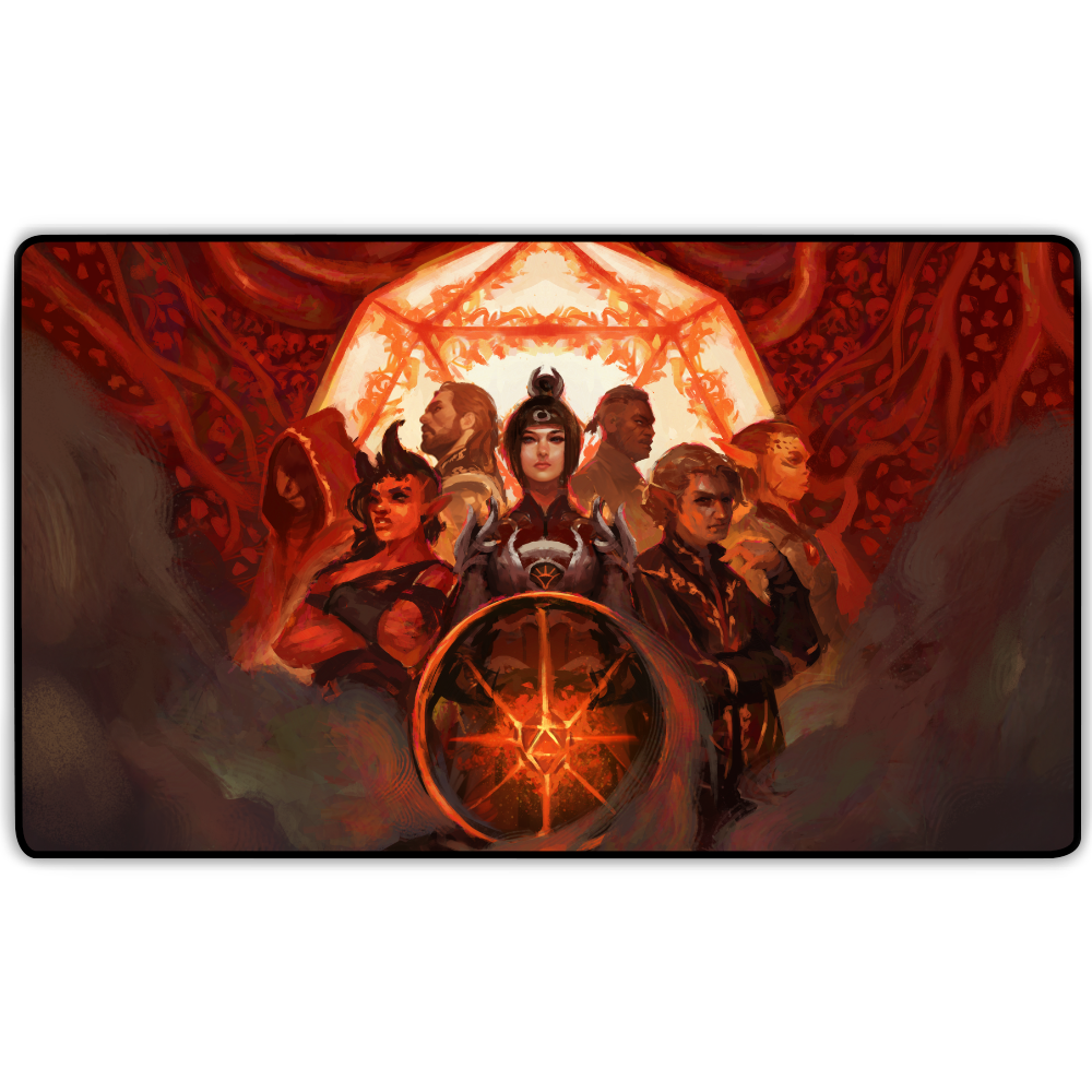 FORGING THE FATES PLAYMAT – ShibeInk