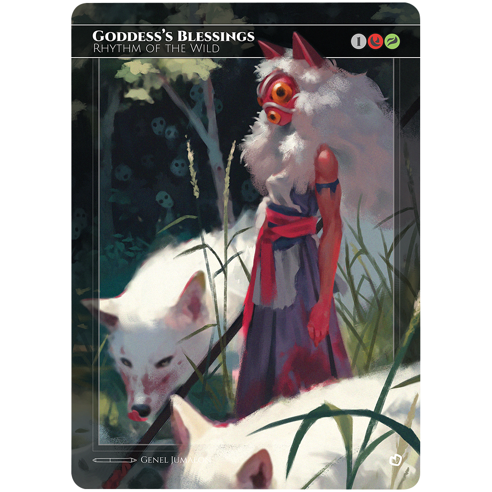 GODDESS'S BLESSING | FOIL CARD – ShibeInk