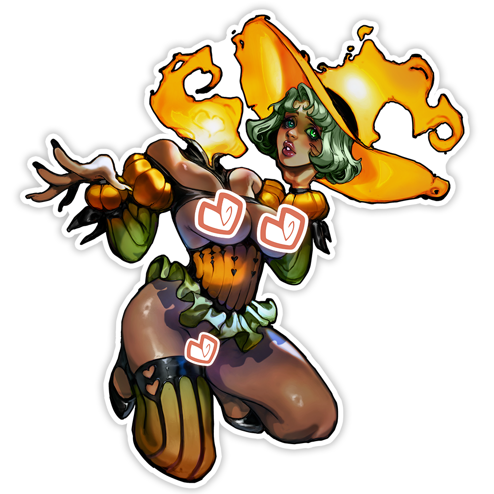 HEADLESS HEARTTHROB THICC STICKER (PREORDER) – ShibeInk