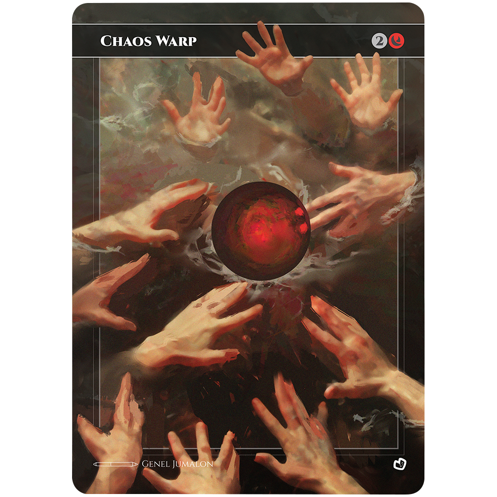 CHAOS WARP | FOIL CARD – ShibeInk