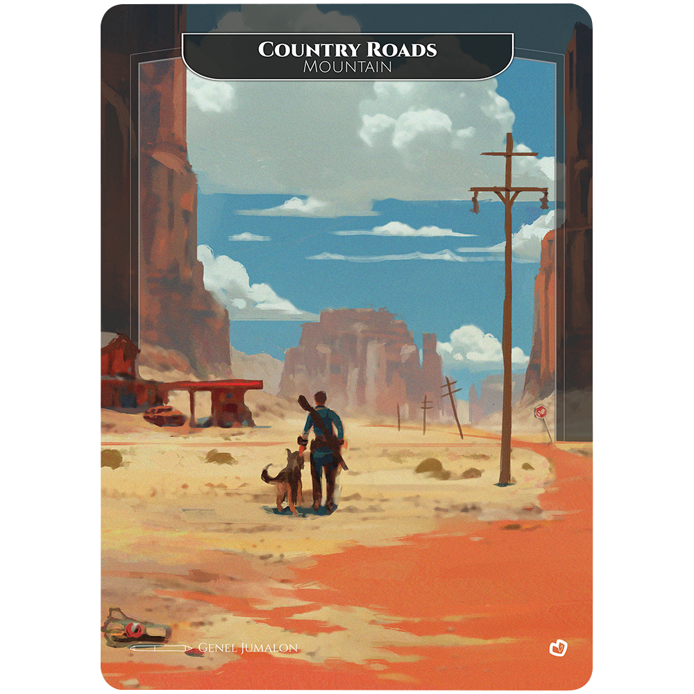 COUNTRY ROADS | FOIL CARD – ShibeInk