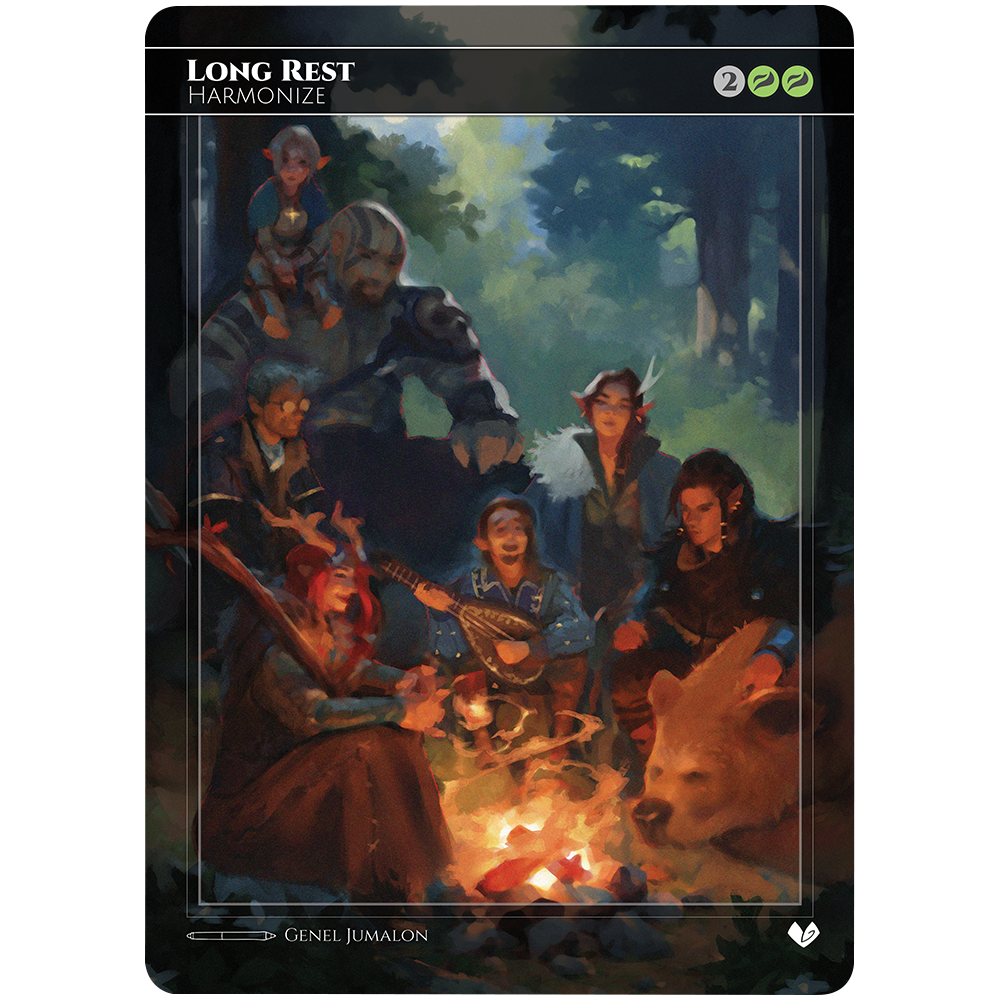LONG REST | FOIL CARD – ShibeInk