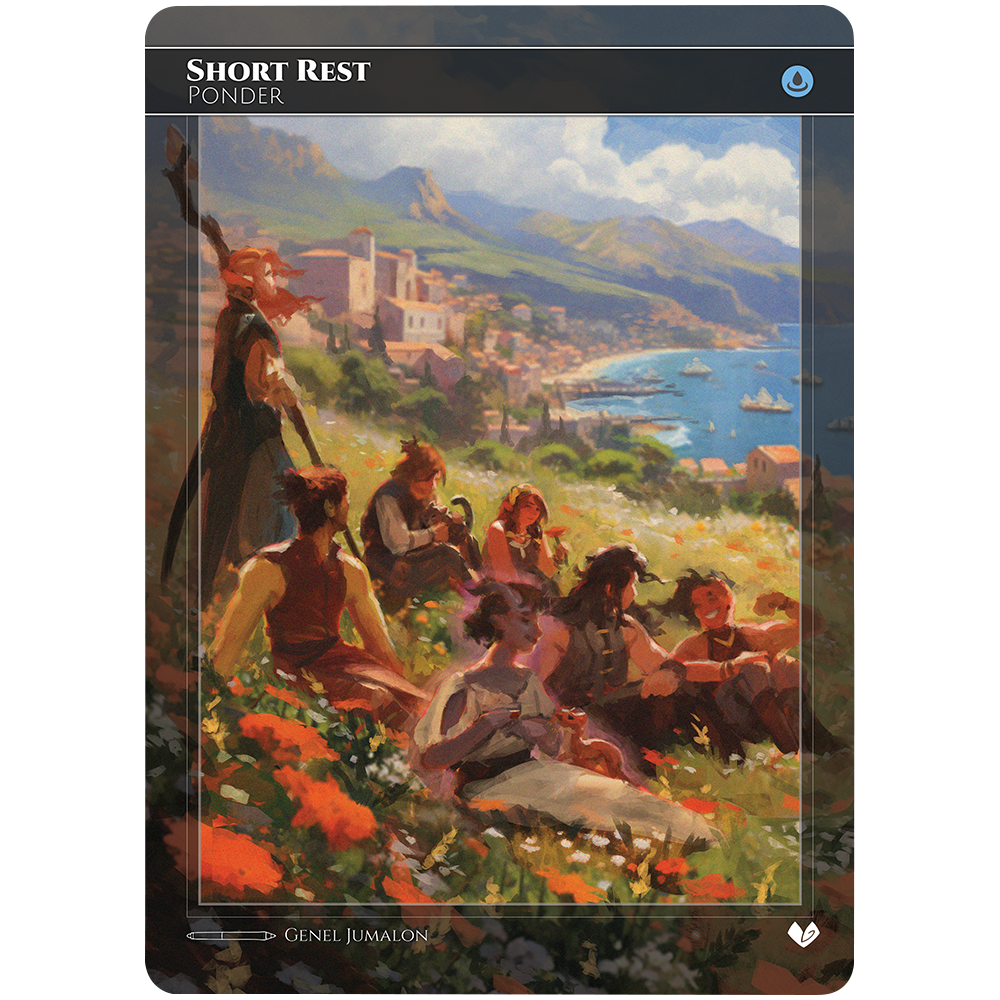 SHORT REST | FOIL CARD – ShibeInk