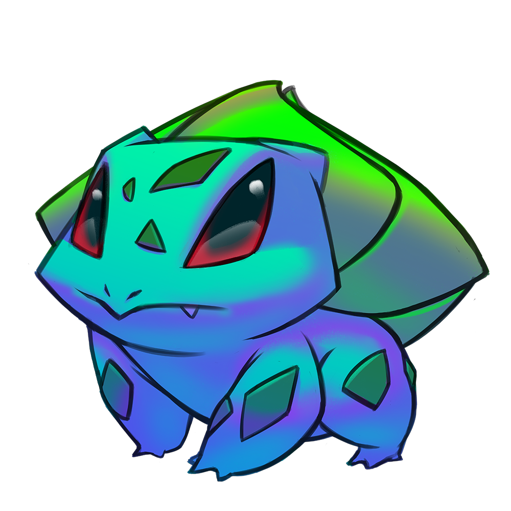 BULBASAUR STICKER – ShibeInk