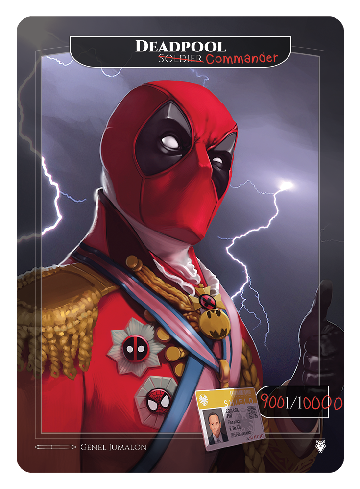 COMMANDER DEADPOOL | FOIL CARD – ShibeInk