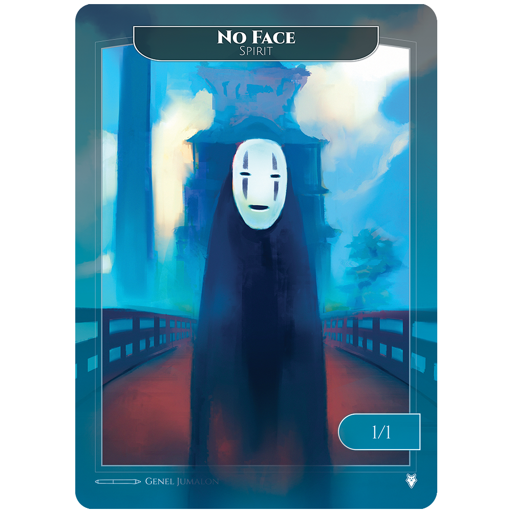 NO FACE | FOIL CARD – ShibeInk