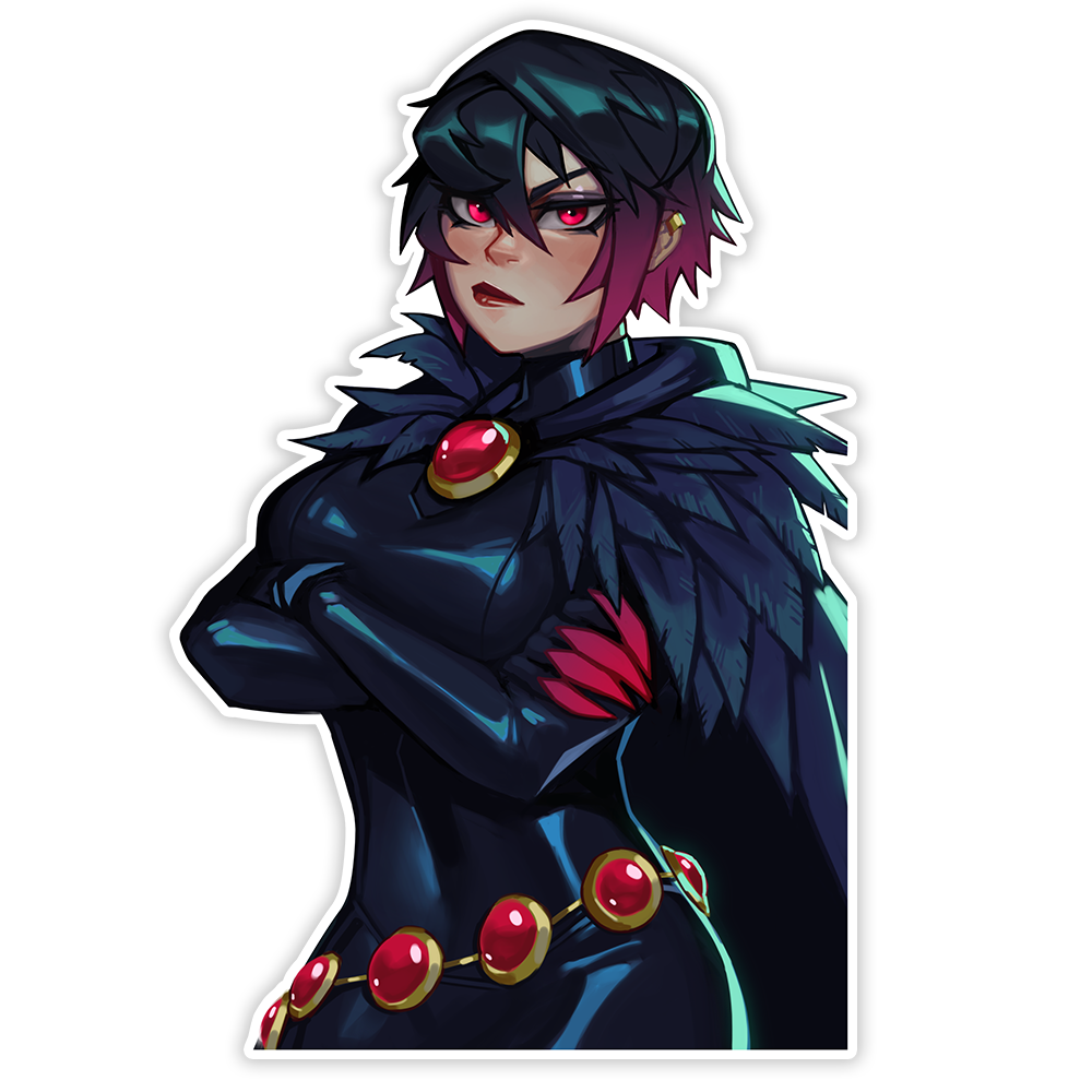 PRIME EARTH RAVEN STICKER – ShibeInk